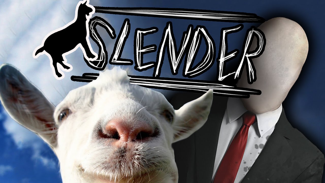 GOAT SIMULATOR SLENDER SURVIVAL! - YouTube