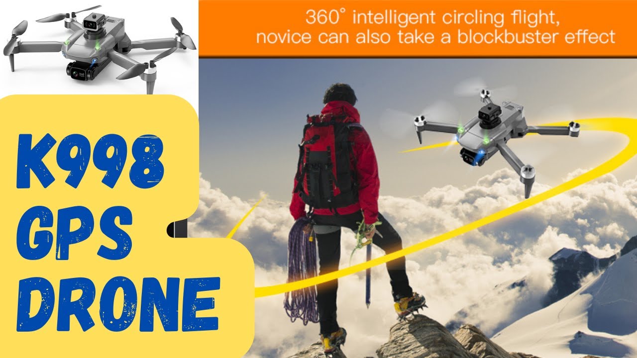 K998 Gps Drone - YouTube