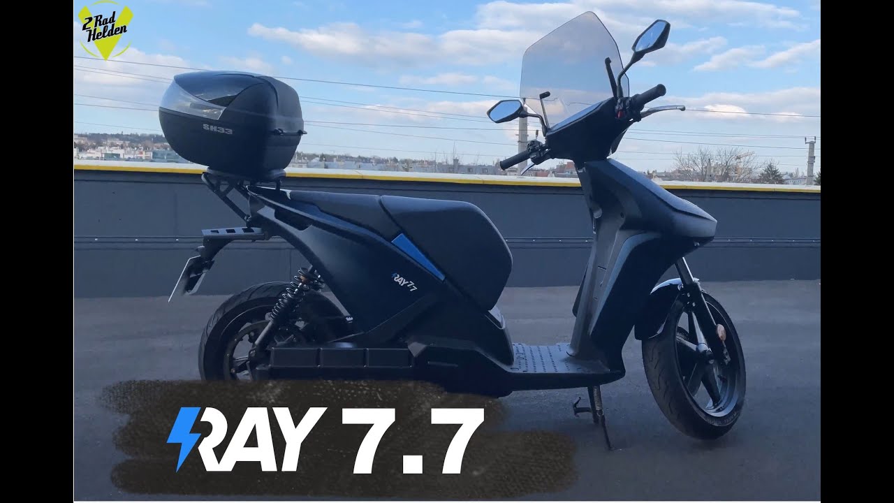 Elektro-Roller RAY 7.7 - die 2Rad Helden Hardfacts - YouTube