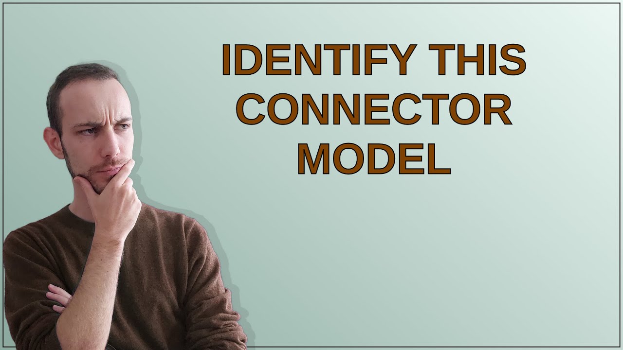 Electronics: Identify this connector model - YouTube