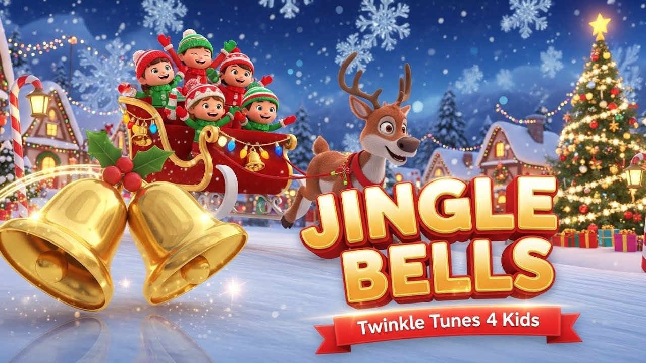 Jingle Bells Kids Remix 🎅 Christmas Party Song for Children | Twinkle ...