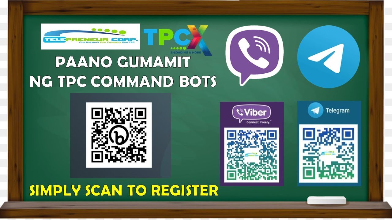 New TPC Command Bot Registration VIBER and TELEGRAM - YouTube