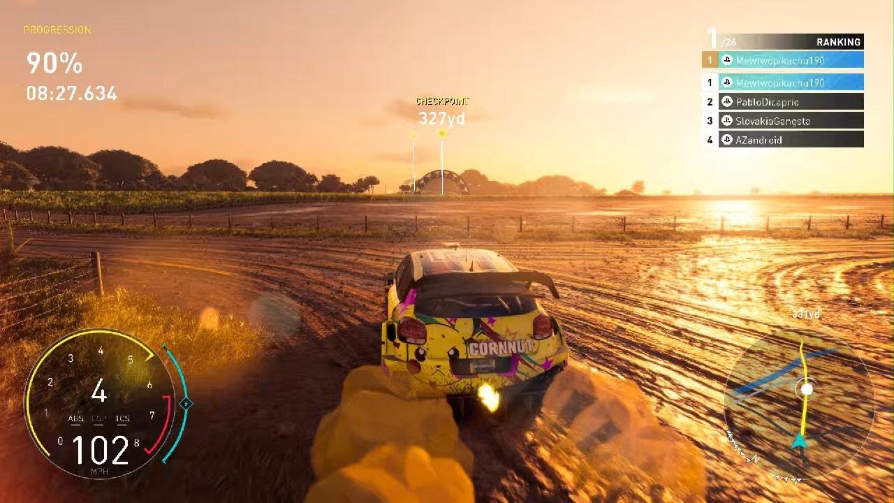 THE CREW MOTORFEST four way race - YouTube