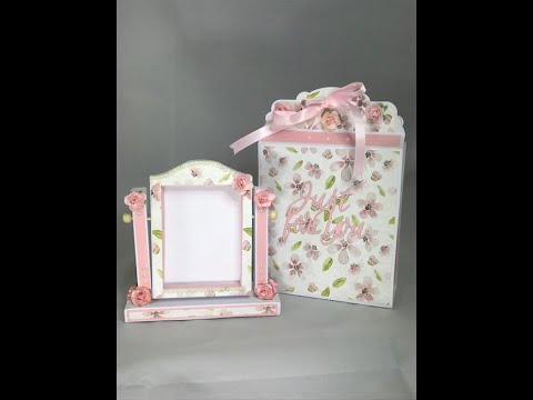 Assembly Tutorial for the Picture Frame Inside a card - YouTube