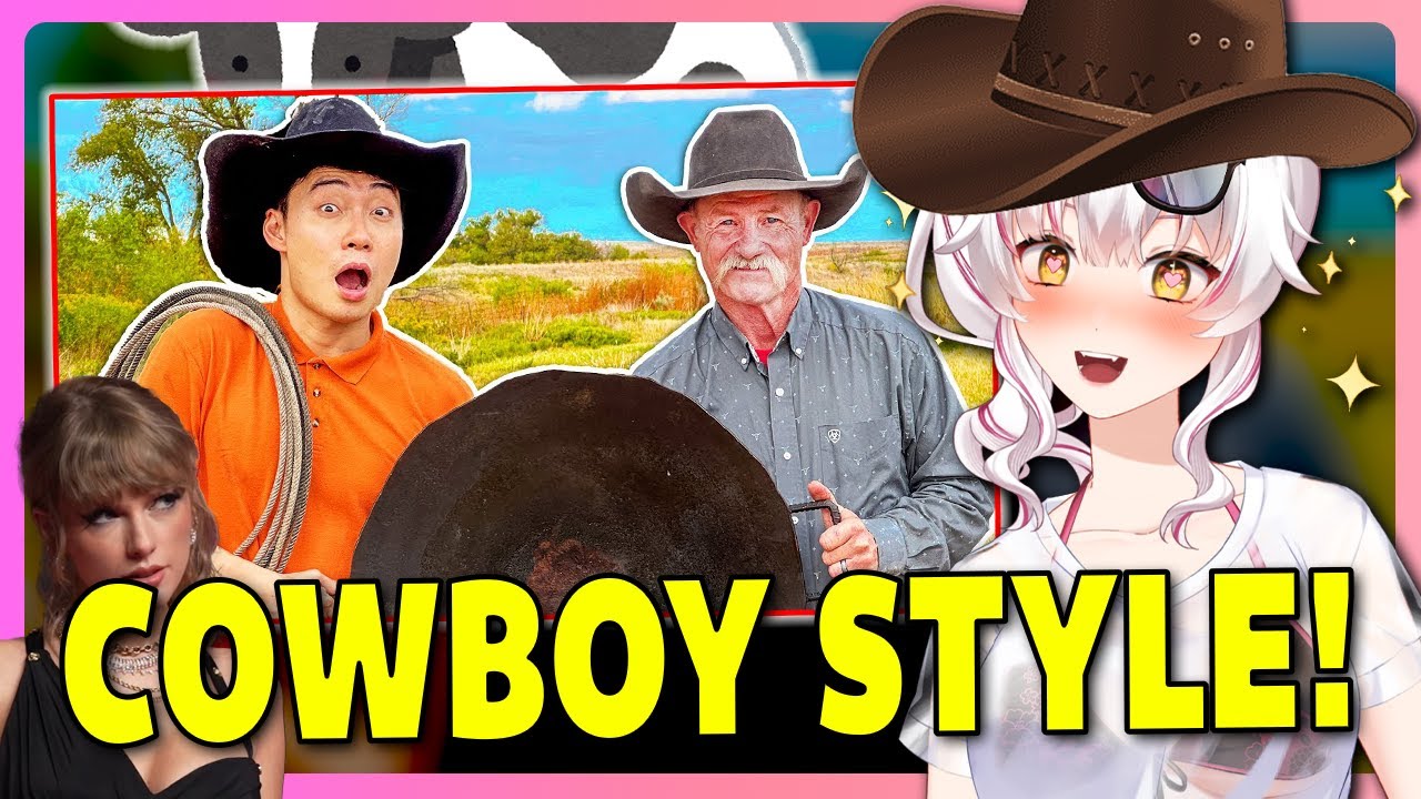 Asian Vtuber watches Uncle Roger do cowboy food | Yuikai Channel - YouTube