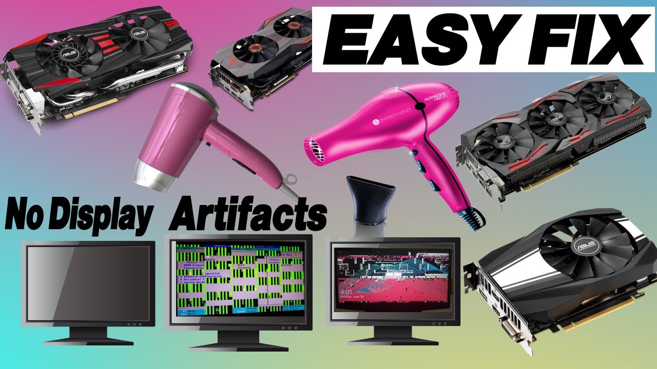 How to Fix a Dead GPU with a Hairdryer [Easy] [No Screen] [Solved ...