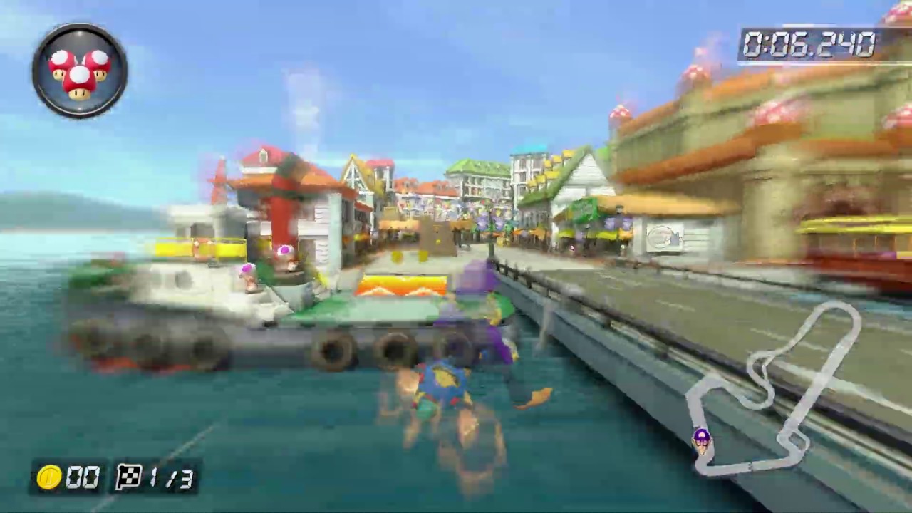 Toad Harbor [150cc] - 2:03.408 - K4I (Mario Kart 8 Deluxe World Record ...