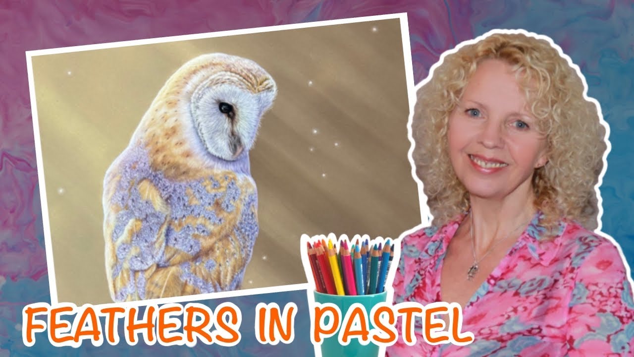 HOW TO DRAW FEATHERS IN PASTEL PENCIL - YouTube