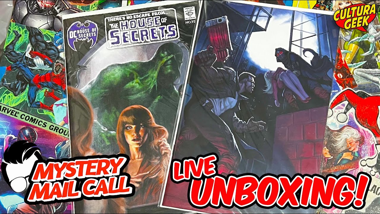 Comics Unboxing! Mystery Mail Call Abril 2023 - YouTube