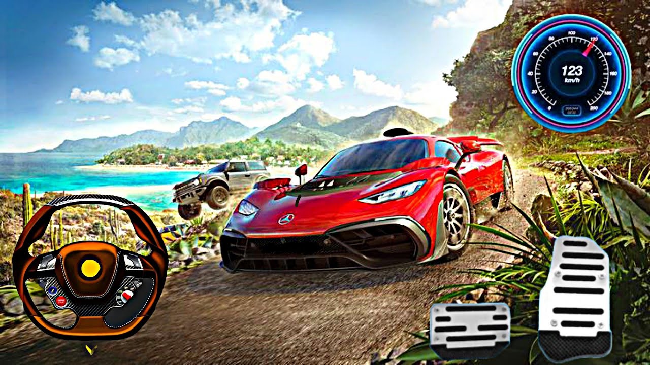 Lamborghini car Race simulation 3d game — Android gameplay video 🏎️🏎️🏎️ ...