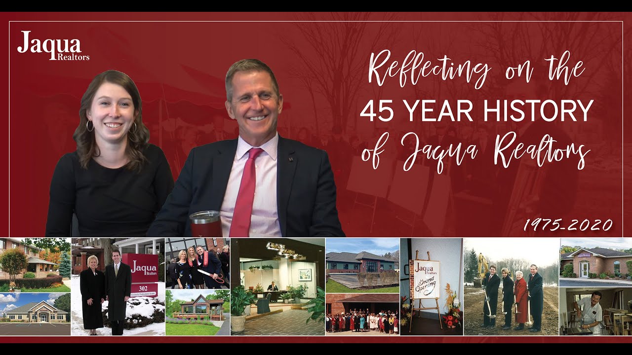 Celebrating 45 Years at Jaqua Realtors - YouTube