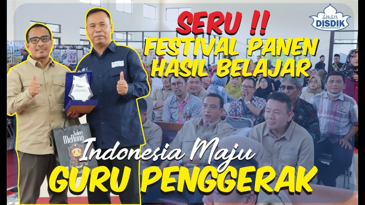 FESTIVAL PANEN BELAJAR GURU PENGGERAK PURWAKARTA - YouTube