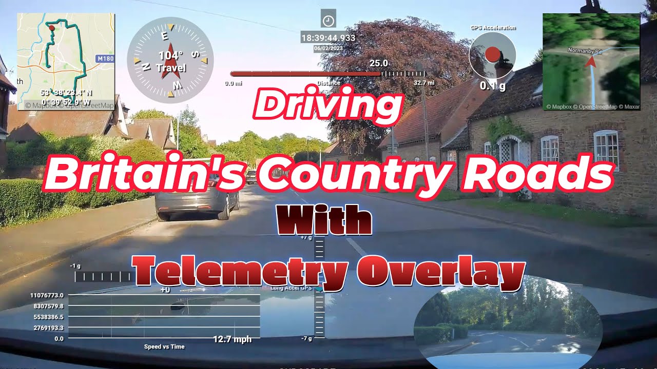Driving Britain's Country Roads - YouTube