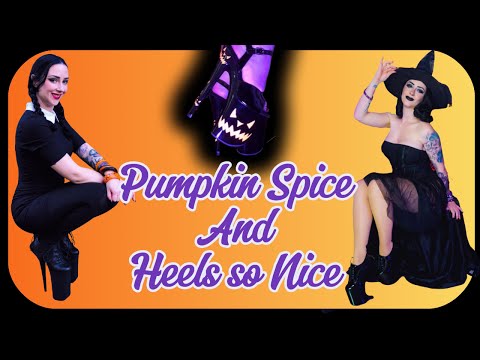 Witch, please 🖤 | Halloween Pin-Up Try-On with Killer Heels