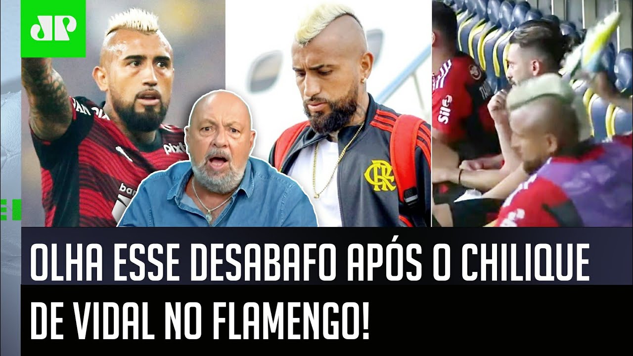 DEU NO MEIO! "O Vidal TEM NOÇÃO do que é o Flamengo? Ele GANHA R$ 1,1 ...