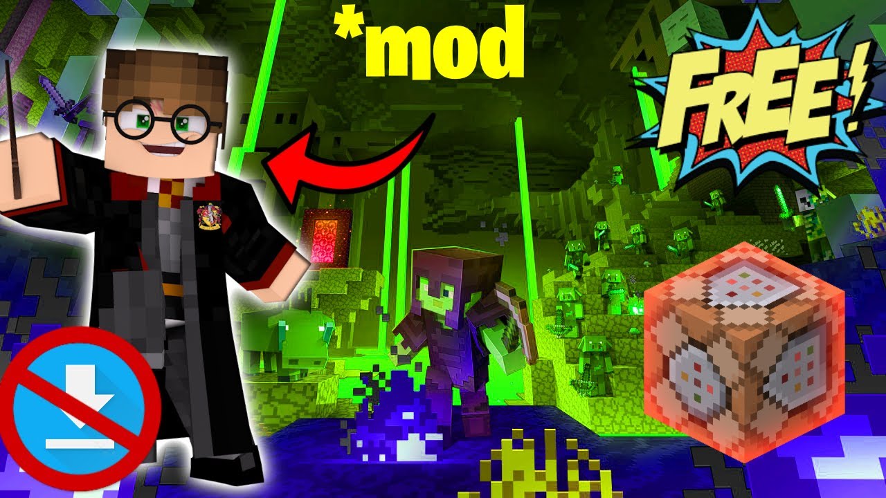 MINECRAFT FREE MOD WITH NO DOWNLOAD!!! - YouTube