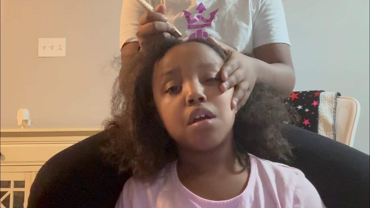 Watch Me Do My Sisters Hair Youtube
