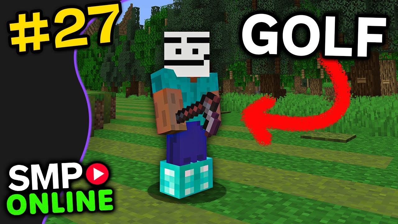 Minecraft SMP Online S4: #27 - Golf, British People, & More - YouTube
