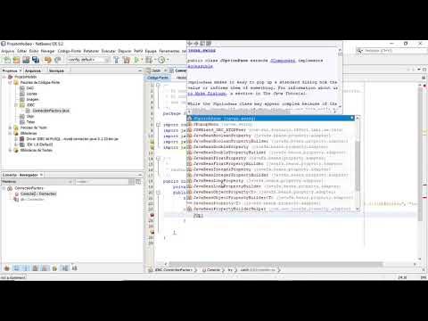 Aula #007 - Conexão NetBeans Java com MySQL - YouTube