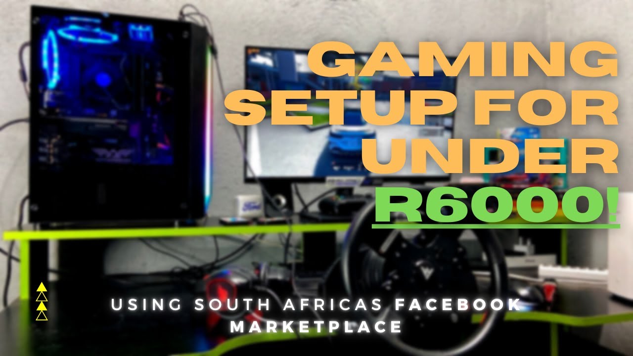 Build a Gaming PC for R6000 using Facebook Market Place - YouTube