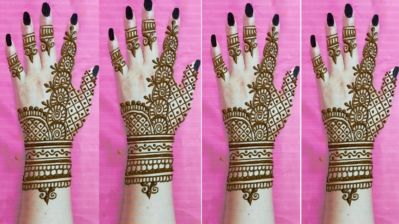 New top Bangladeshi viral 💖 mehndi design 💖 arabic style mehndi design ...