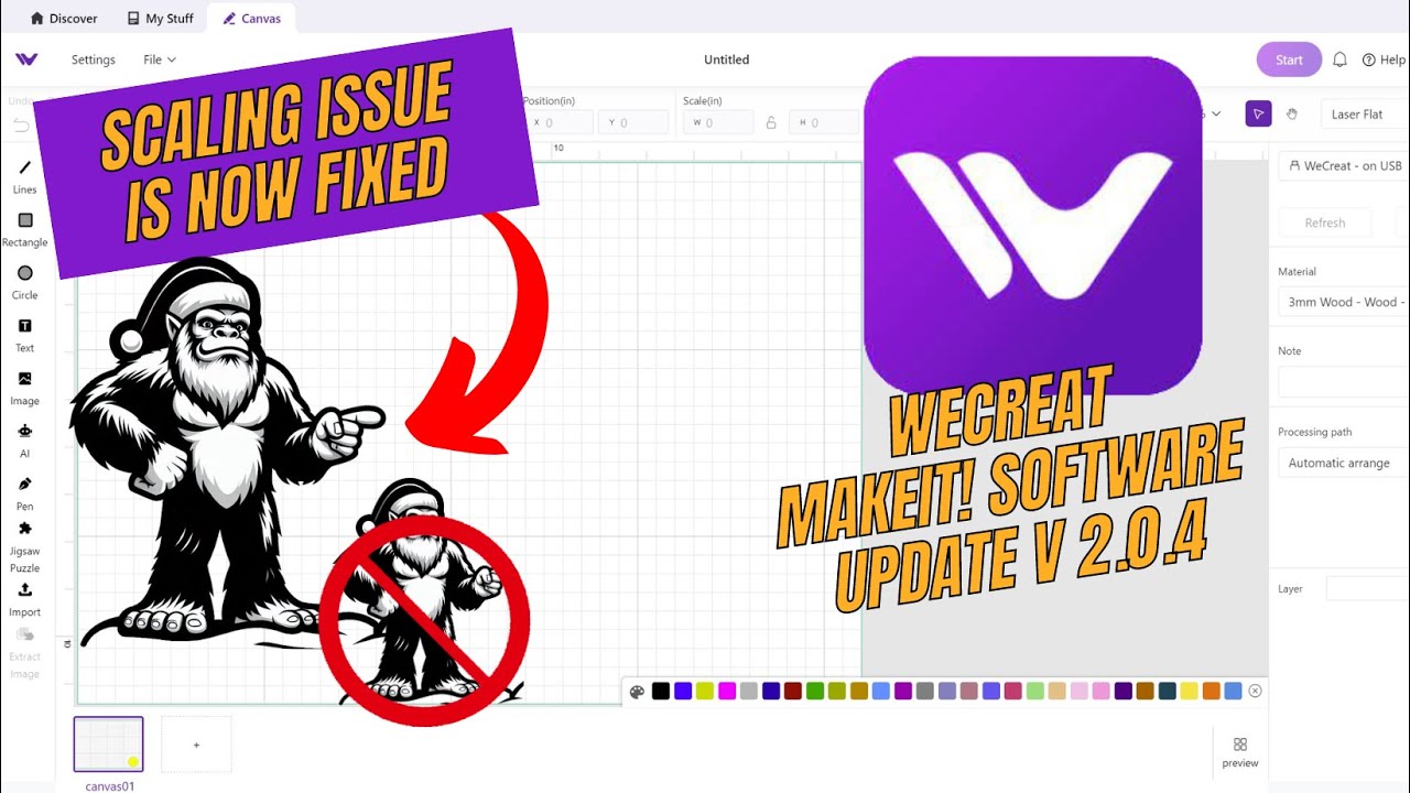 WeCreat Makeit! New Software Update is Here (Download it now!) - YouTube