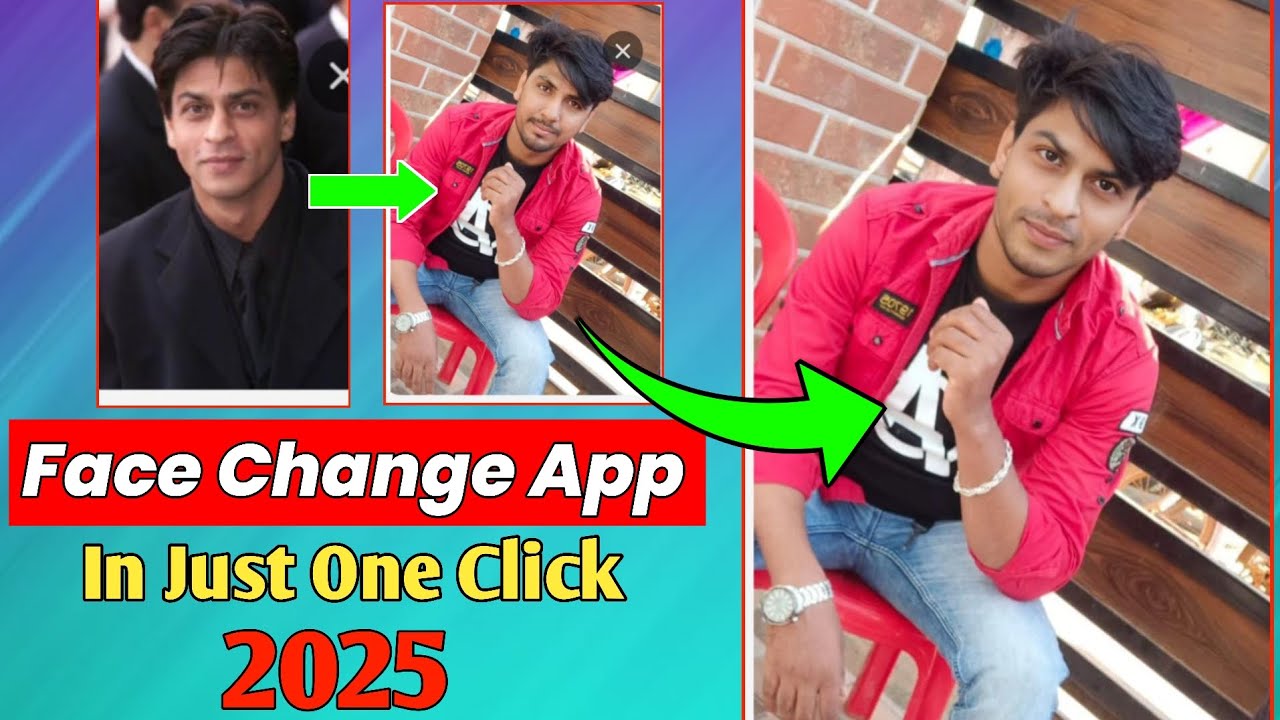 TRENDING🔥Face Change Ai Photo Editing | Face Changer App | Face Change ...