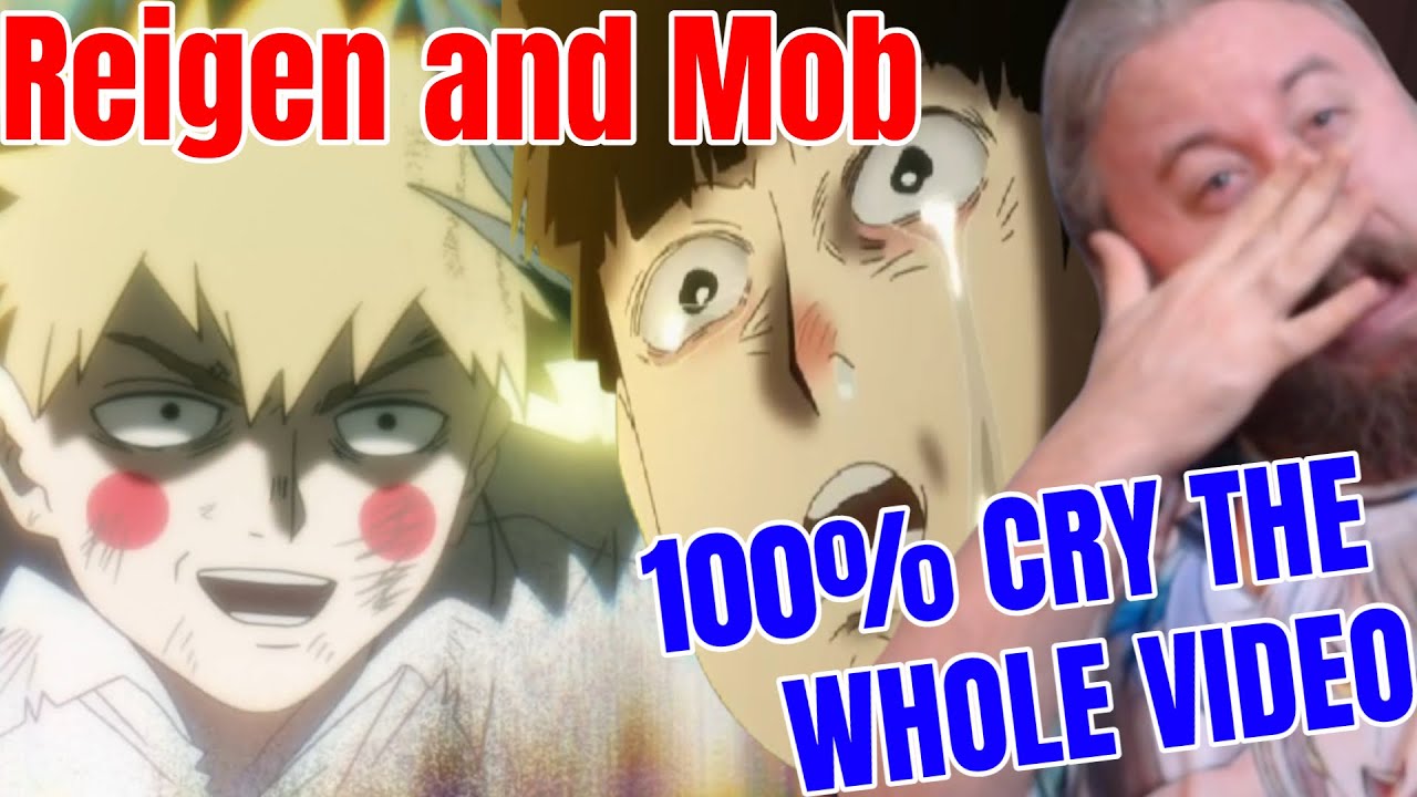 Mob Psycho 100 Season 3 Episode 12 Reaction Reigen and Mob 100% CRYING ...