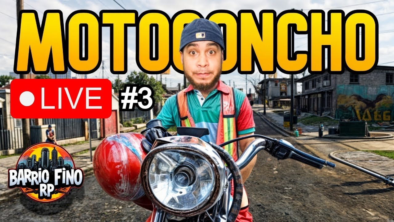 DE MOTOCONCHO A ATRAC4DOR | Gta 5 roleplay | Barrio Fino RD - YouTube
