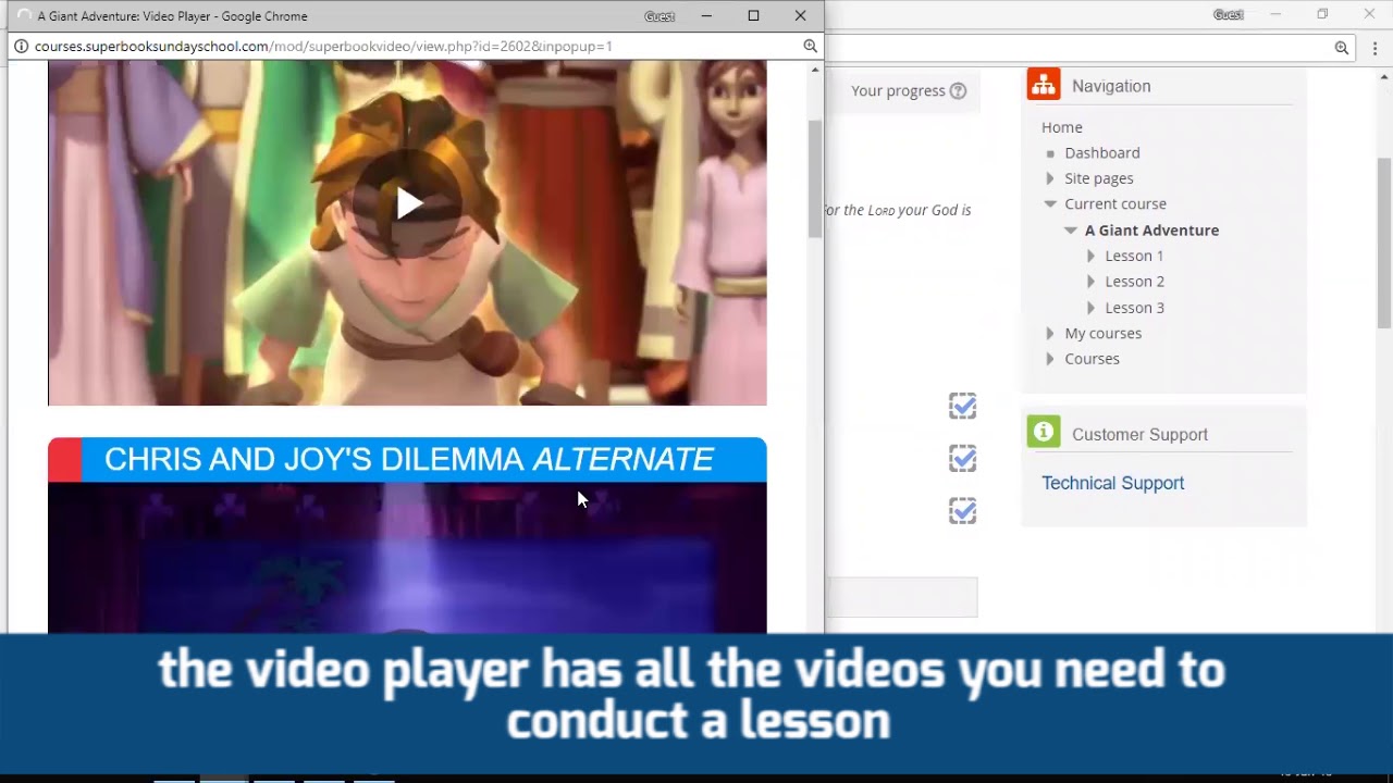 Superbook Academy Website Tutorial (English) - YouTube