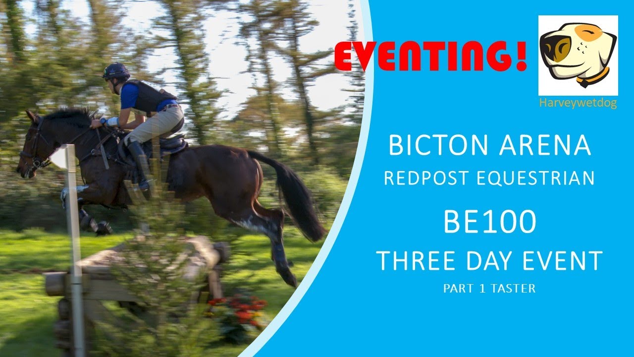 Traditional three day event action from the Bicton Arena BE100 ...