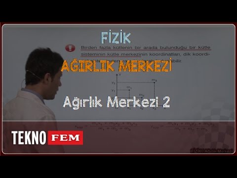 YGS-LYS FİZİK - Ağırlık Merkezi 2