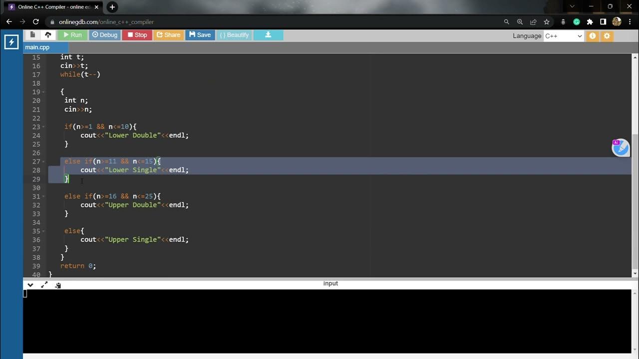 Bus Seat Numbering Online C++ Compiler 2023 05 24 20 35 21 - YouTube