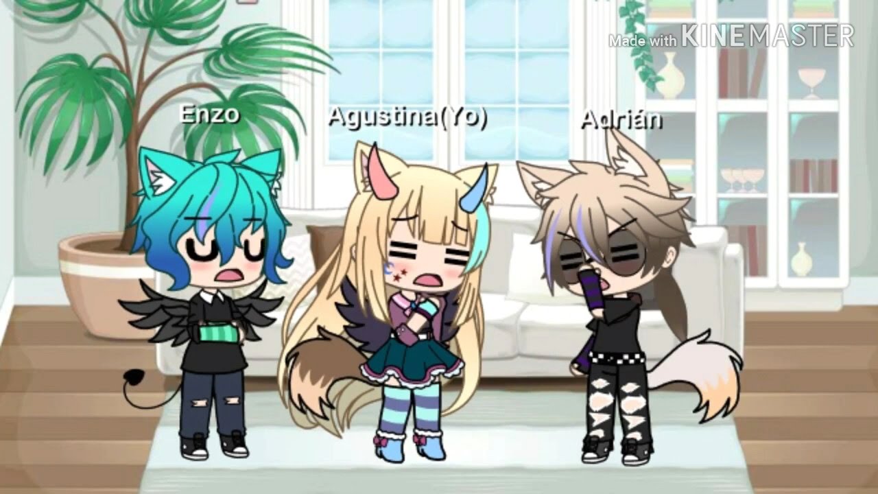 Madre Mia {MeMe} °Gacha life° [Yo, Adrián y Enzo] - YouTube