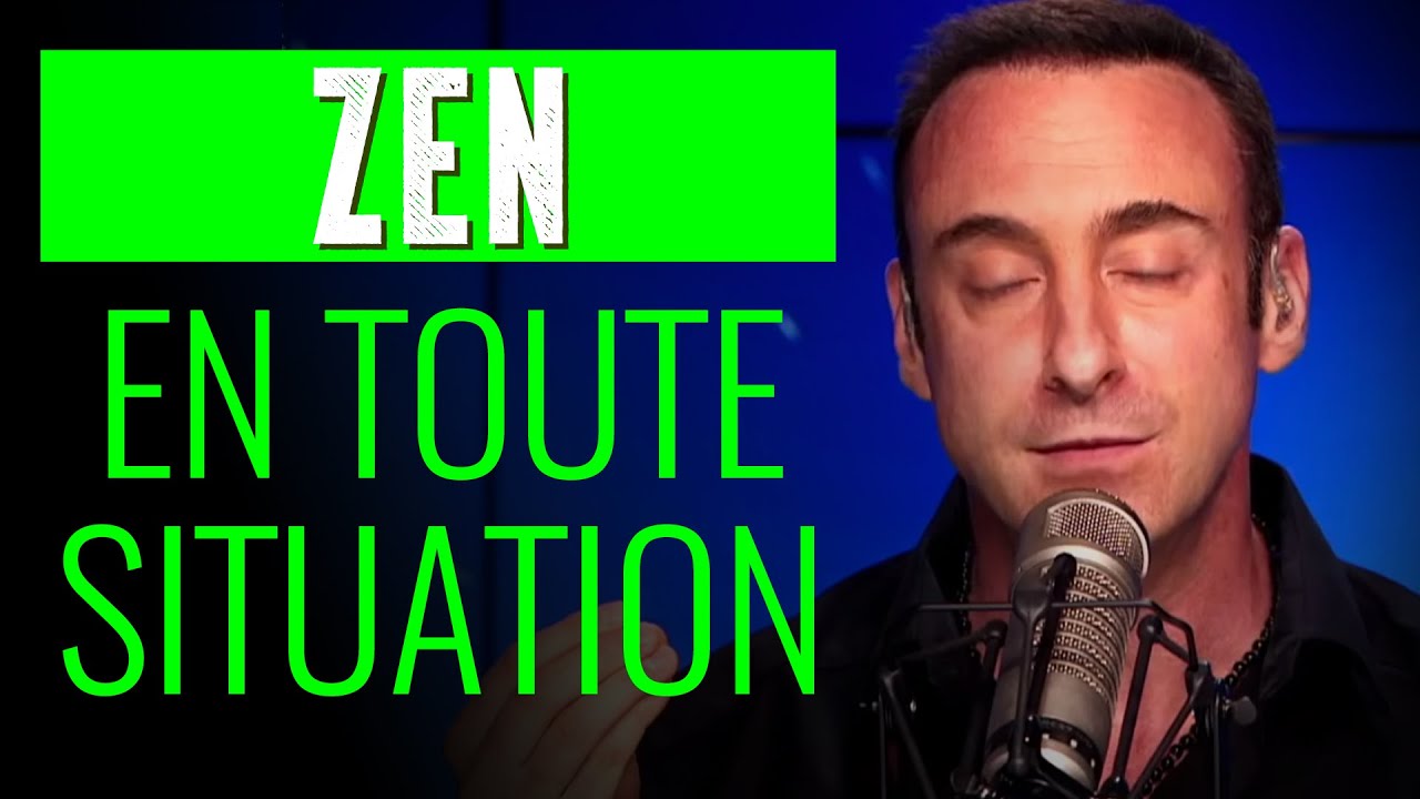 Comment rester zen et positif en toute situation I Franck Nicolas - YouTube
