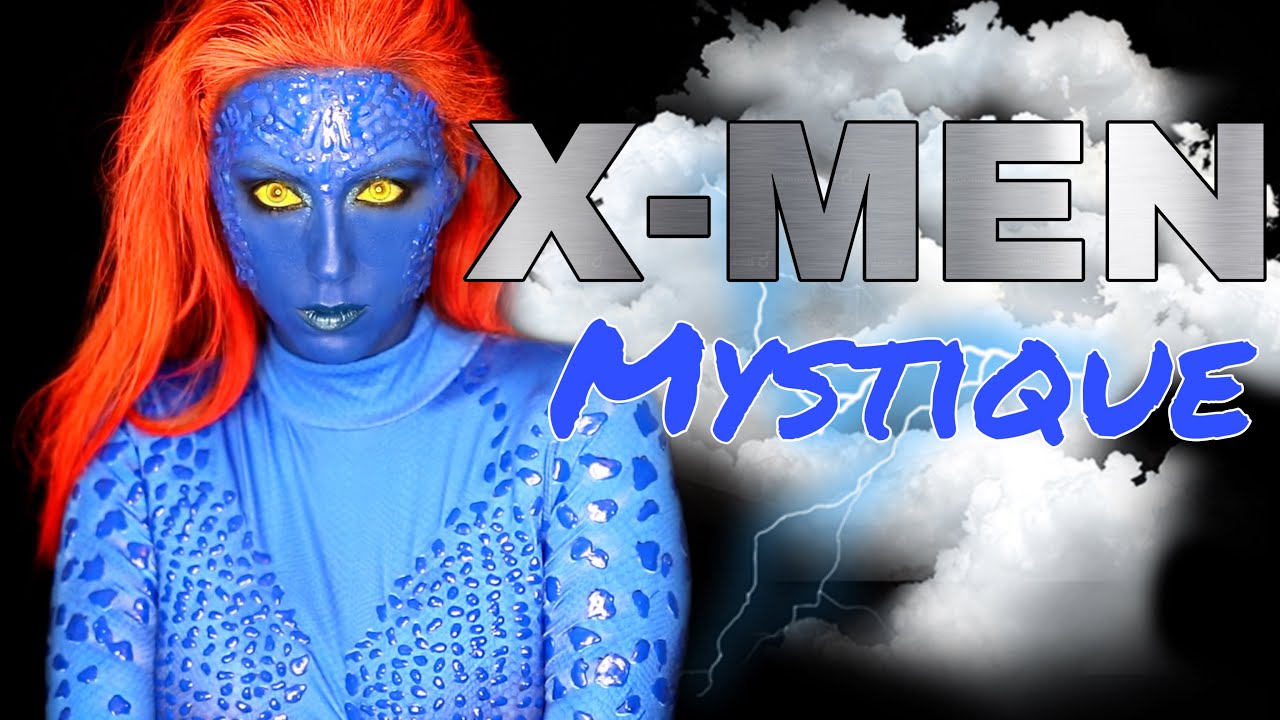 MYSTIQUE (X-Men) MAKEUP TRANSFORMATION | Cosplay Tutorial l AMANDA LEE ...