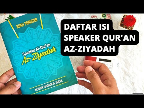 REVIEW #2 DAFTAR ISI SPEAKER QURAN AZ-ZIYADAH - GERAI QUR'AN MALANG