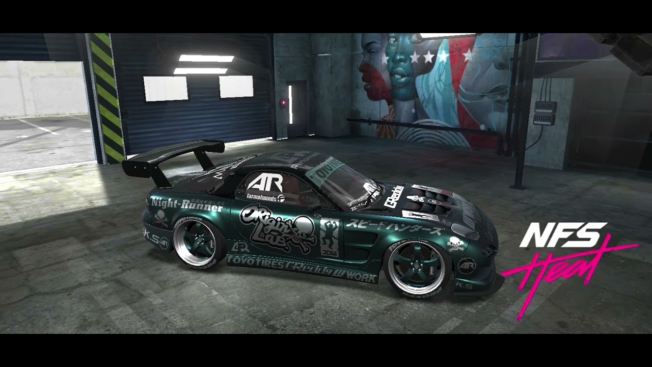 NFS HEAT:MAZDA RX-7 FD3S① - YouTube