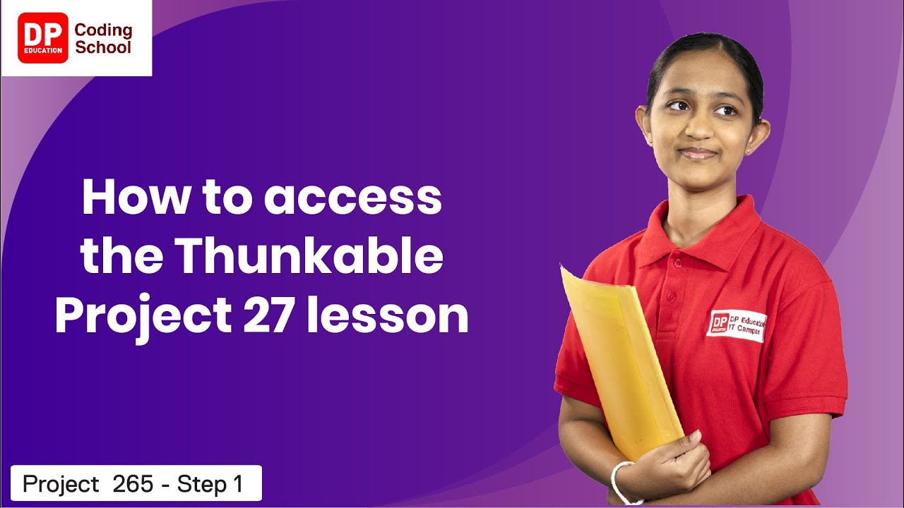 Project 265 Step 01 - How to access the lesson - YouTube