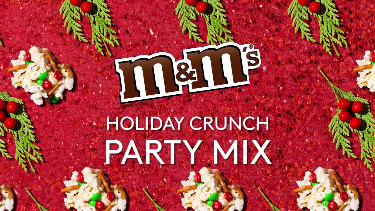 M&M'S Holiday - Crunch Party Mix - YouTube