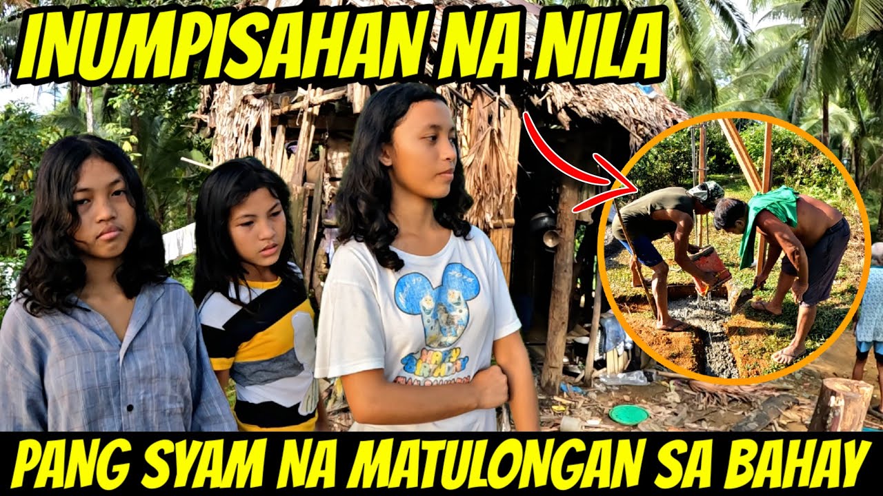 🏚DAY ONE || LAY OUT NG BAHAY - YouTube