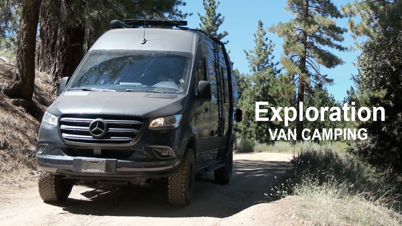 I'm going to explore the area I found on iOverlander in advance.[Van ...