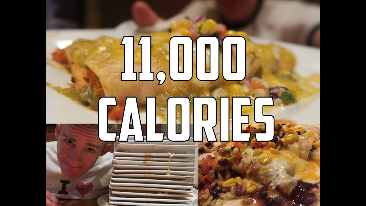 Chili's UNLIMITED Enchilada Challenge | ErikTheElectric - YouTube