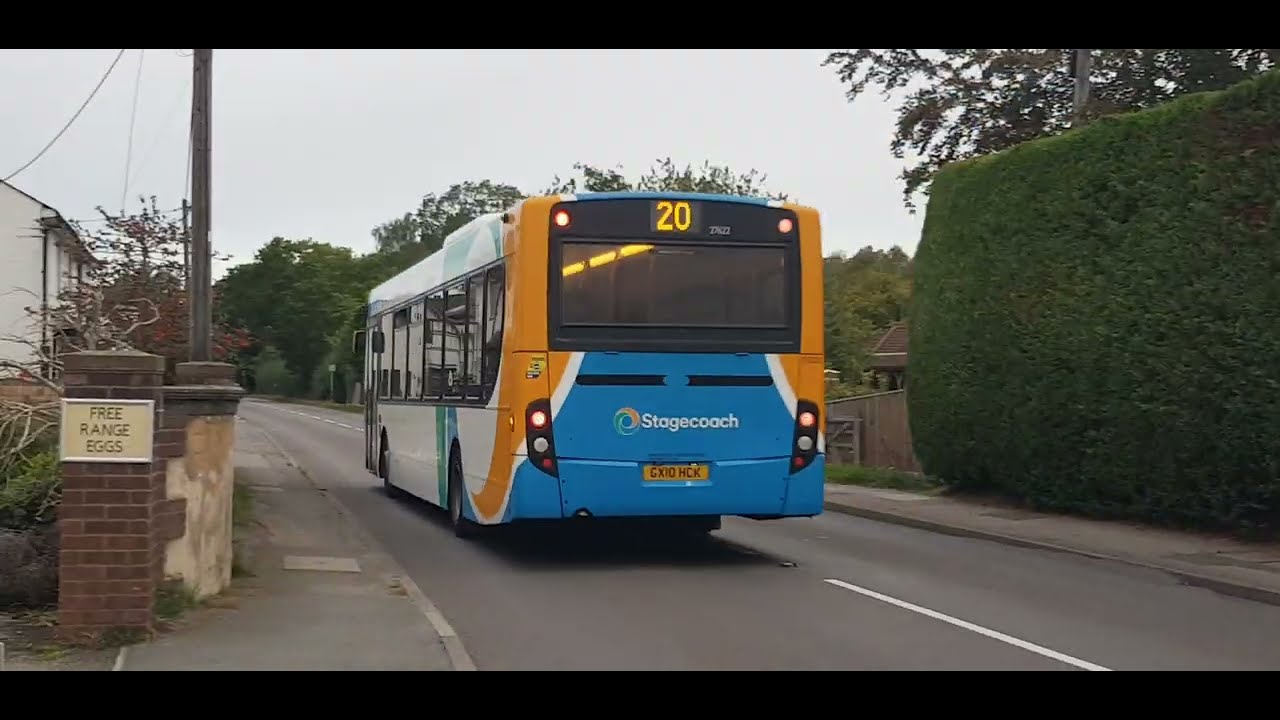 Here is the new livery stagecoach bus 27622 on the number 20 in ...