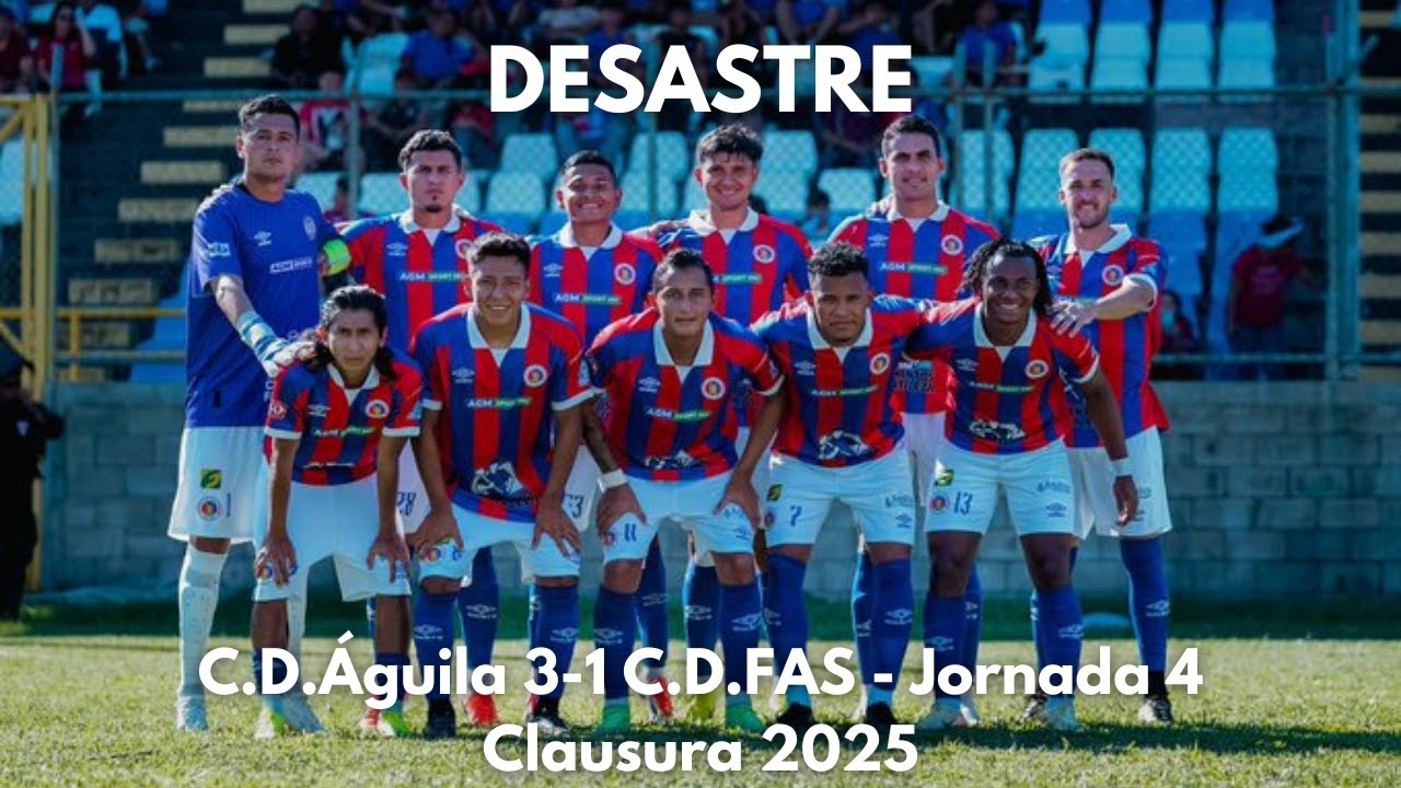 Un equipo INESTABLE (Análisis Clásico Nacional) - FAS 1-3 C.D.Águila ...