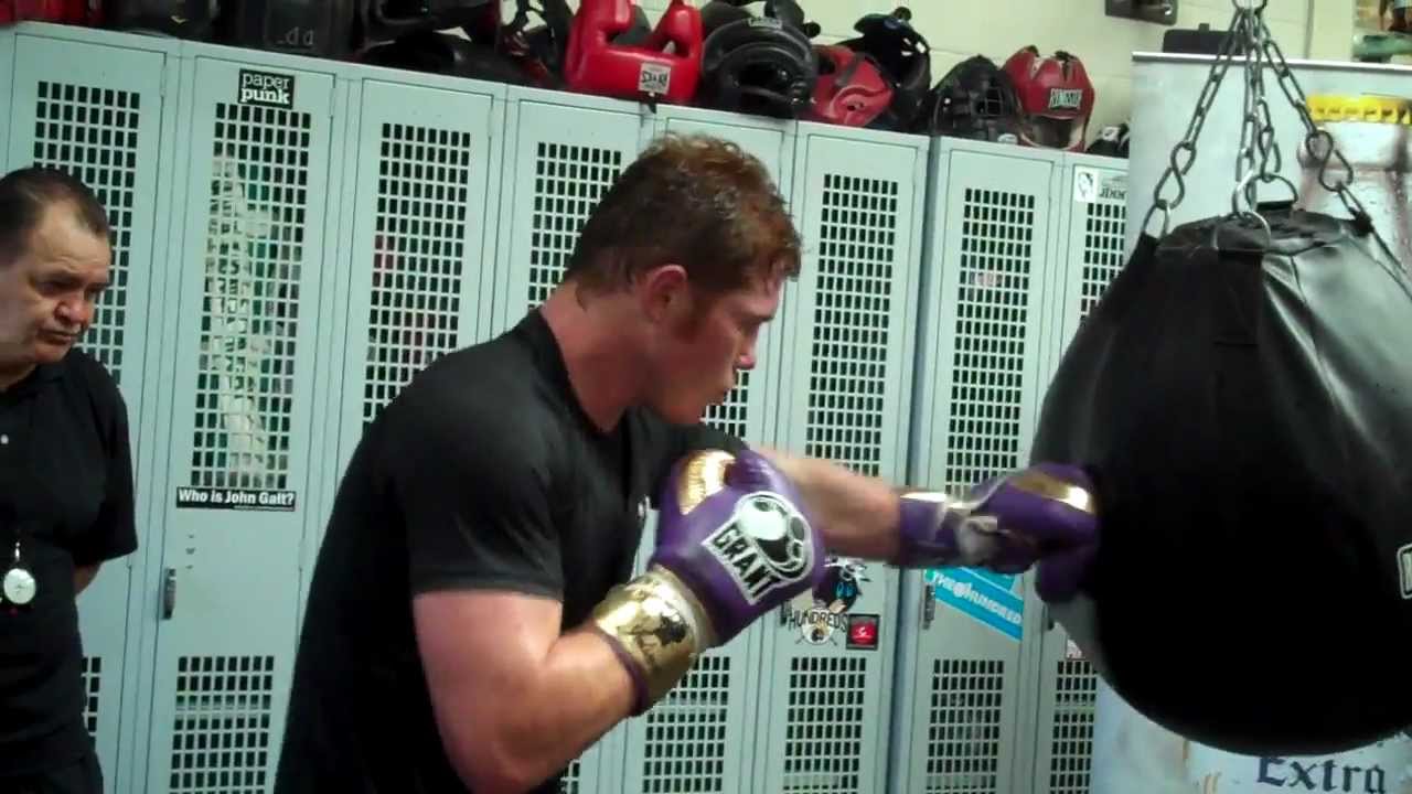 CANELO WORKOUT FOR JOSESITO LOPEZ - YouTube