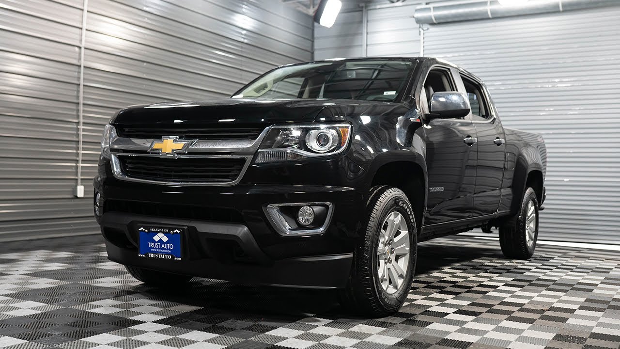 2017 Chevrolet Colorado LT 4WD Crew Cab Long Bed Duramax Diesel Pickup ...