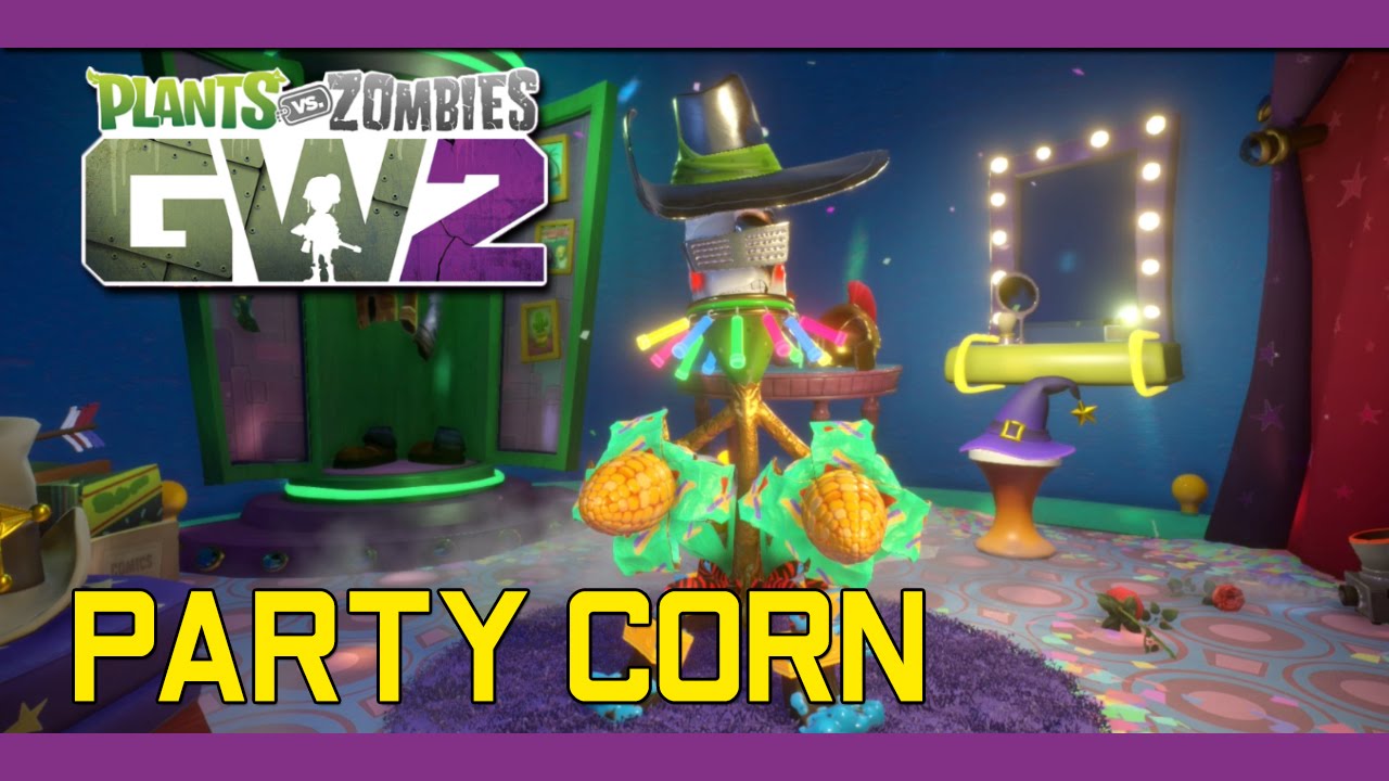 Plants vs Zombies Garden Warfare 2 - Party Corn Gameplay - YouTube