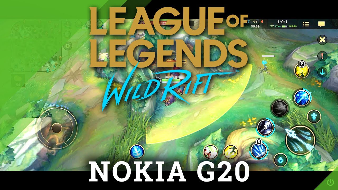 Nokia G20 League of Legends: Wild Rift (Screen Record) - Efficiency ...