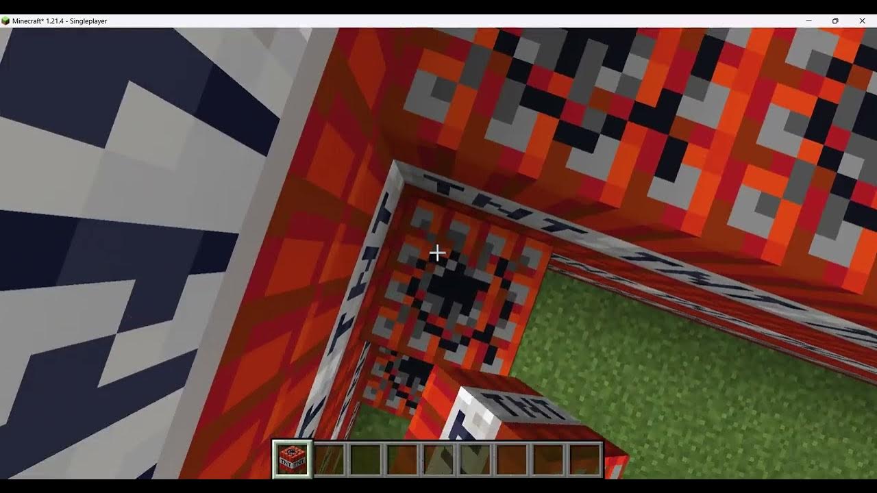 Giant Minecraft TNT block - YouTube